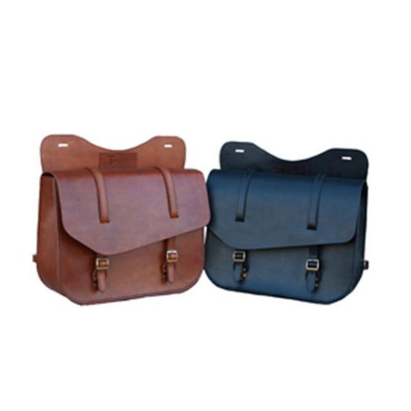 ●メーカー名：テラダモータース / TERADAMOTORS●商品名：レザーサドルバッグ（茶）●サイズ：M：360×275×125 仕様：車体左側用メーカー品番：A-1M-TN-LS/YJANコード：4573190741641茶色汎用品■バ...