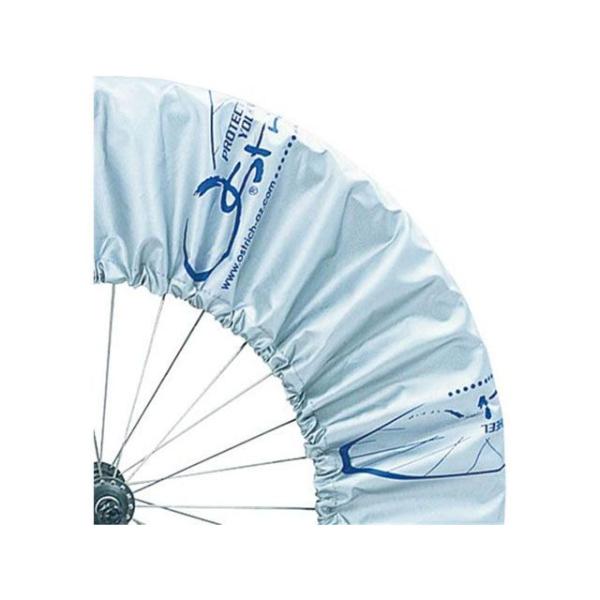●メーカー名：オーストリッチ（自転車） / OSTRICH(オーストリッチ)●商品名：輪行（タイヤカバー極太） 26〜29インチ 2本1組（シルバー）JANコード：4562163941461シルバー原産国：日本材質：PE250D/ CLC適...