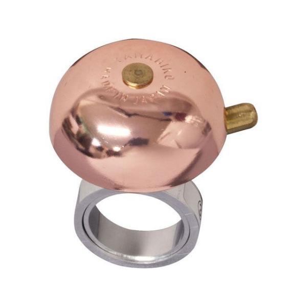 ●メーカー名：扇工業（自転車） / ohgibell(オウギコウギョウ)●商品名：自転車用ベル（やまびこベル） Aヘッド取付 スプリングタイプ（銅メッキ）JANコード：4962625060141銅メッキ材質：真鍮（ワン部） 樹脂（ブラケット...