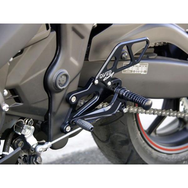 ●メーカー名：オーバーレーシング / OVER RACING●商品名：バックステップ 4ポジション●カラー ブラックメーカー品番：・51-35-01BJANコード：4539770112430MT-25YZF-R25【4ポジション】・30mm...