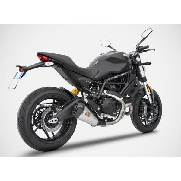 ●メーカー名：ザード / ZARD●商品名：ステンレススチール レーシング スリップオン for DUCATI MONSTER 797 （2017-2019） ｜ ZD787SSRメーカー品番：zar_ZD787SSRMonster 797...