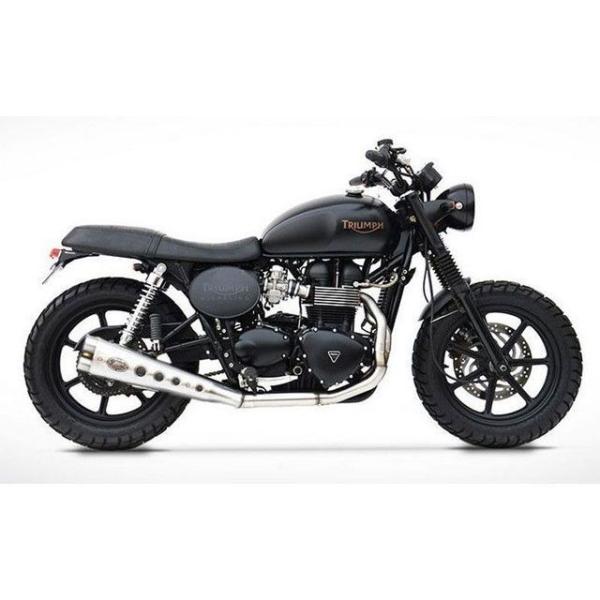 ●メーカー名：ザード / ZARD●商品名：2＞1 ステンレススチール レーシング フルキット for TRIUMPH BONNEVILLE SCRAMBLER ＆ THRUXTON ｜ ZTPH053SKBメーカー品番：zar_ZTPH0...