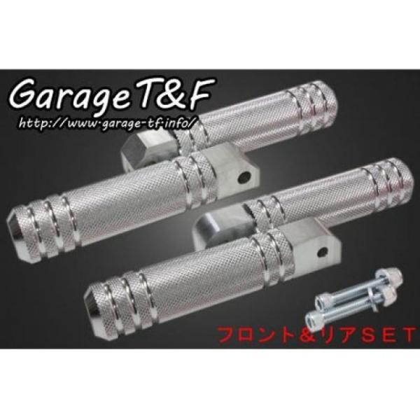 ●メーカー名：ガレージT&amp;F / T&amp;F(ガレージティーアンドエフ)●商品名：アルミフットペグタイプ I●セット内容 フロント＆リアセット カラー ポリッシュ 年式 2001-2003年メーカー品番：・SHA400FP04B...