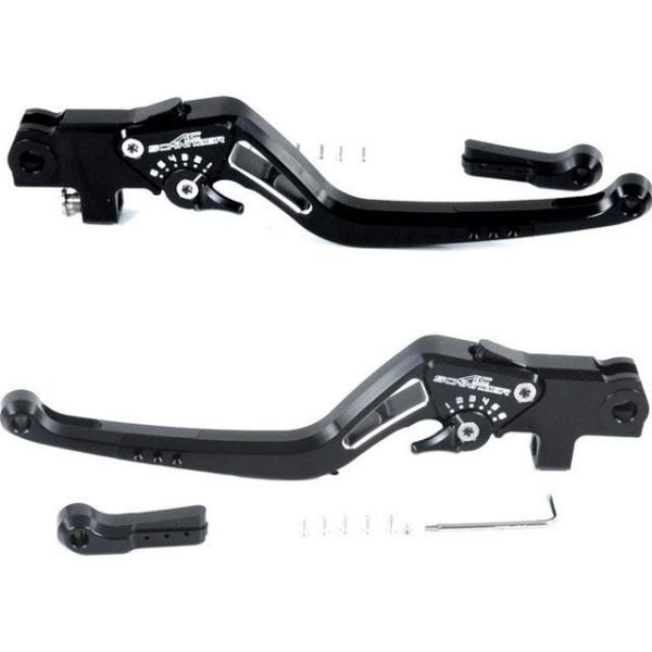 ●メーカー名：ACシュニッツァー / AC Schnitzer(エーシーシュニッツァー)●商品名：Brake and clutch lever adjustable AC S2 （set） R nineT Racer ｜ S700005-H...