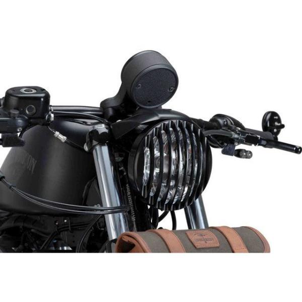 ●メーカー名：カスタムアクセス / CustomAcces●商品名：Max Model Headlight Protector Black ｜ FAR001Nメーカー品番：cma_FAR001NSportster XL1200C Custo...