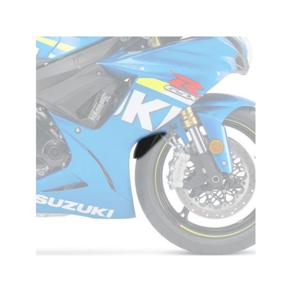 ●メーカー名：ピラミッドプラスチック / PYRAMID PLASTICS(ピラミッド プラスチック)●商品名：Suzuki GSXR 750 Extenda Fenda Matte Black 2006＞2010 ｜ 05004メーカー品...