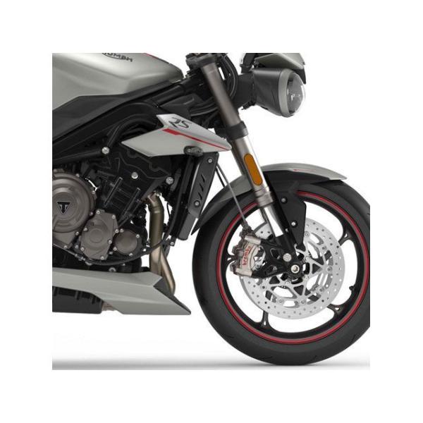 ●メーカー名：ピラミッドプラスチック / PYRAMID PLASTICS(ピラミッド プラスチック)●商品名：Triumph Street Triple 765 Extenda Fenda Matte Black 2017＞ ｜ 0565...