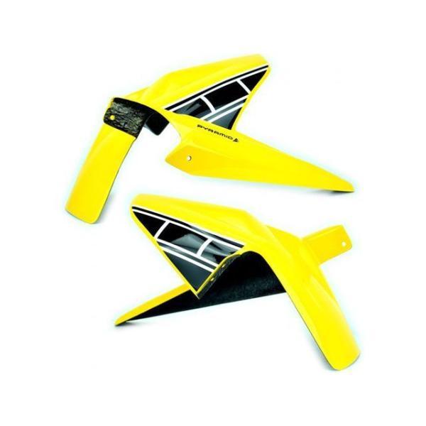 ●メーカー名：ピラミッドプラスチック / PYRAMID PLASTICS(ピラミッド プラスチック)●商品名：Yamaha XSR 700 Hugger Yellow/Black/White （60th Anniversary Colou...