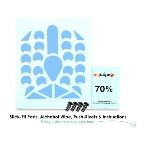 ●メーカー名：ピラミッドプラスチック / PYRAMID PLASTICS(ピラミッド プラスチック)●商品名：Stick Fit Pad Kit ｜ 08014メーカー品番：pyr_08014汎用 品番：08014Description：...