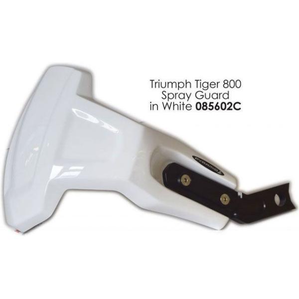 ●メーカー名：ピラミッドプラスチック / PYRAMID PLASTICS(ピラミッド プラスチック)●商品名：Triumph Tiger 800 XC/XCX/XCA/Low Spray Guard Gloss White 2013＞ ｜...