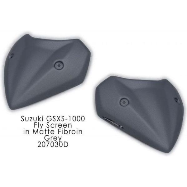●メーカー名：ピラミッドプラスチック / PYRAMID PLASTICS(ピラミッド プラスチック)●商品名：Suzuki GSX-S 1000 Fly Screen Matte Grey （Matte Fibroin Grey） 201...