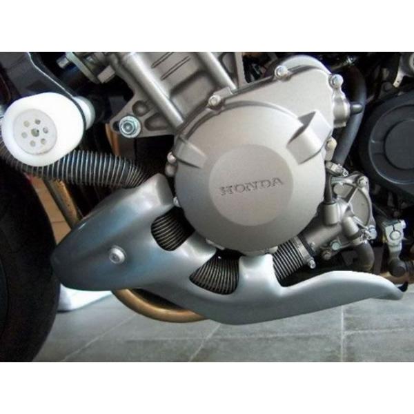 ●メーカー名：ピラミッドプラスチック / PYRAMID PLASTICS(ピラミッド プラスチック)●商品名：Honda CB 900 F Hornet Belly Pan Gloss Black 2002＞2007 ｜ 21057Bメー...