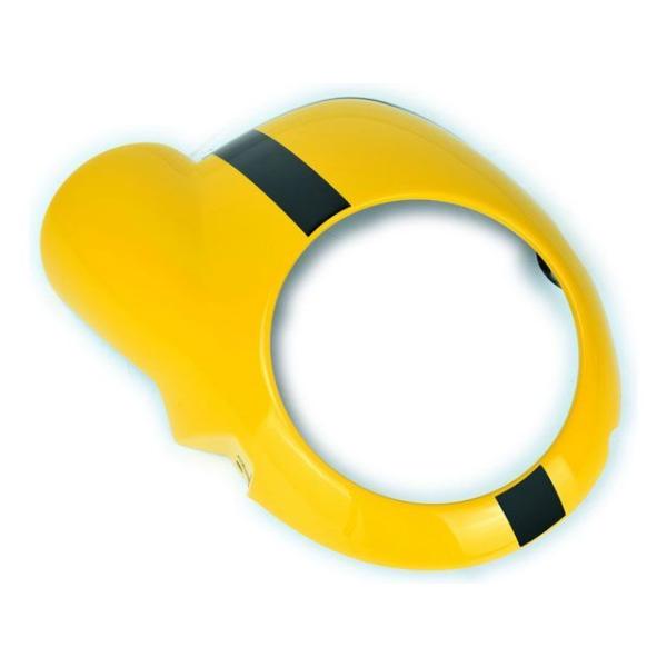 ●メーカー名：ピラミッドプラスチック / PYRAMID PLASTICS(ピラミッド プラスチック)●商品名：Ducati Scrambler Classic Gloss Orange （Orange Sunshine） Nose Fai...