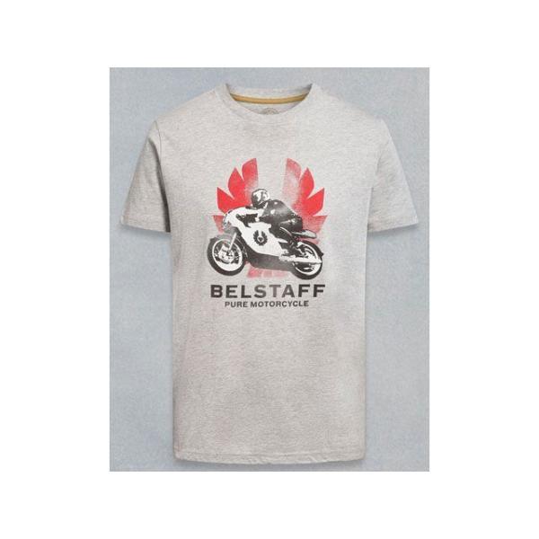 ●メーカー名：ベルスタッフ / Belstaff●商品名：Tシャツ MCWILLIAMS ライトグレーメランジ メンズ●サイズ：Mメーカー品番：bel_41140015-J61N0109-90002-MA classic， all-seas...