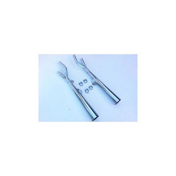 ●メーカー名：マービング / Marving●商品名：デュアルマフラー Marvi クロム - EU公道走行認可 for Suzuki GS 750（77）メーカー品番：mvg_S-2011-BCGS750MARVING MARVI COU...