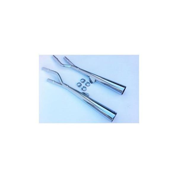 ●メーカー名：マービング / Marving●商品名：デュアルマフラー Marvi クロム - EU公道走行認可 for Suzuki GS 850 G（81-）メーカー品番：mvg_S-2057-BCGS850GMARVING MARVI...