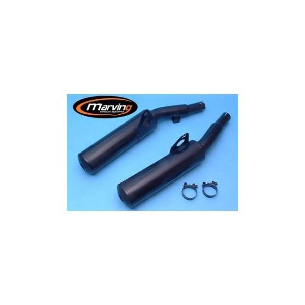 ●メーカー名：マービング / Marving●商品名：デュアルマフラー Cylindrical ＆Oslash； 100 ブラック - EU公道走行認可 for Yamaha FJ 1200 87メーカー品番：mvg_Y-2098-NCFJ...