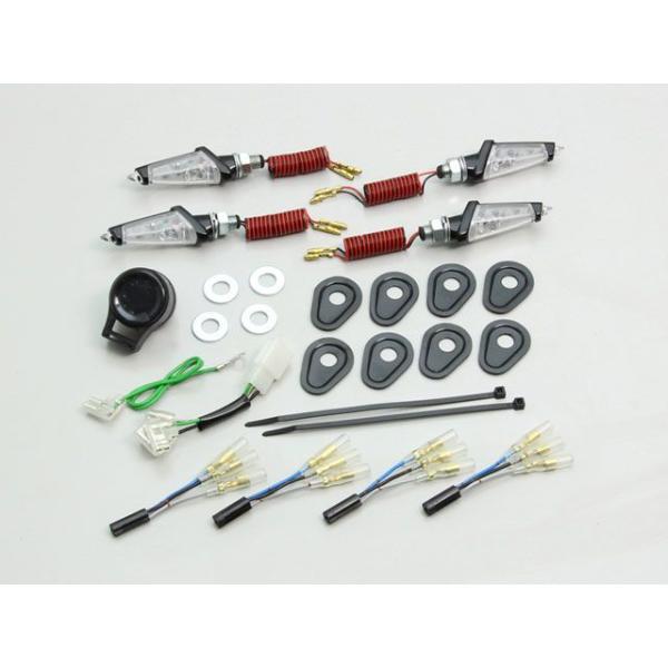 ●メーカー名：ハリケーン / HURRICANE●商品名：LEDダガーウインカーキット●カラー：ブラックボディ/クリアレンズメーカー品番：HA5228BCJANコード：4936887706680MT-07TRACER900・MT-09TRA...