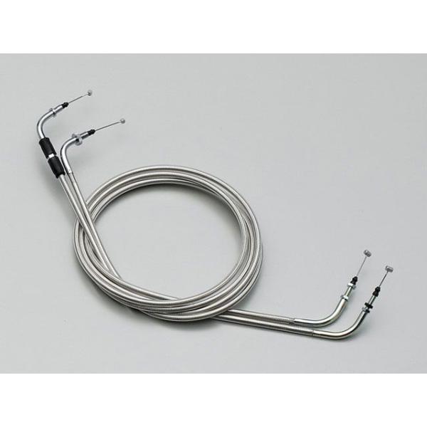 ●メーカー名：ハリケーン / HURRICANE●商品名：スロットルケーブル W（ステンレスメッシュ）メーカー品番：HB6449MJANコード：4936887895414MAJESTY マジェスティMAJESTY C マジェスティCステンレ...