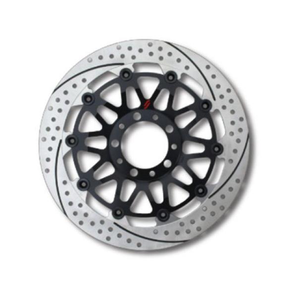 ●メーカー名：サンスター / SUNSTAR●商品名：EM231WR プレミアムレーシング フロントディスクローター 右用（ブラック）メーカー品番：EM231WRJANコード：4589718988252GSX-R1000ブラックφ310ホー...