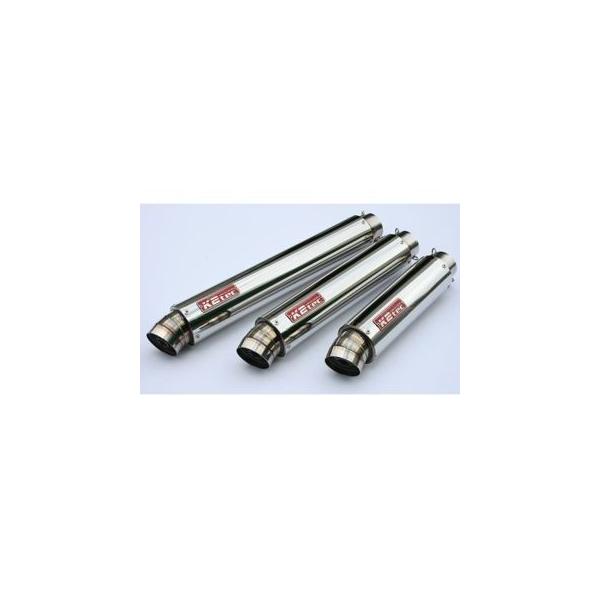●メーカー名：ケイツーテック / K2-tec●商品名：GPスタイル STDサイレンサー 3ピース 60.5/P60（ステンレス/SUS304）●仕様 外径φ100、筒長420mmメーカー品番：gps3p-42s6h6汎用 ステンレス（SU...