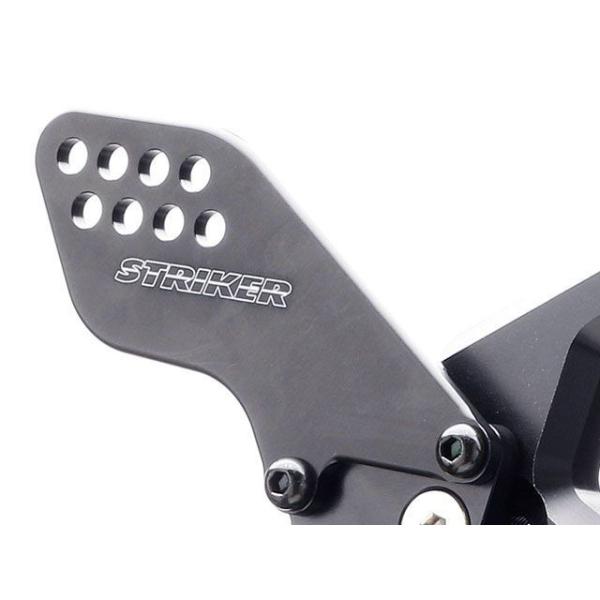 ●メーカー名：ストライカー / STRIKER●商品名：STC用 ヒールガード 右 黒 STRIKERロゴ入りメーカー品番：SS-R9703002RJANコード：4580363911923カラーブラックハードアルマイト仕様