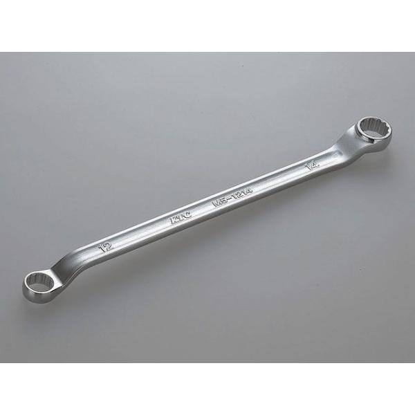 ●メーカー名：ケイティーシー / KTC(ケーティーシー)●商品名：M5-0810-F 45°×6° ロングメガネレンチ（JAN付）メーカー品番：M5-0810-FJANコード：498943331341245gサイズ（mm）：8×10／メガ...