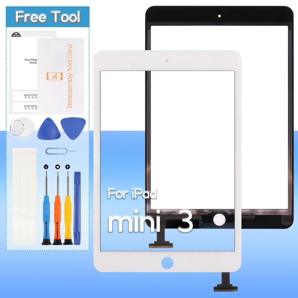 ?【互換】：モデルA1601,A1600,A1599でのiPad mini 3 7.9"スクリーン交換のみ。 他のモデルでは使用しないでください?【すべての損傷を交換してください】：ひびが入っている、壊れている、死んでいるピクシー、損傷して...