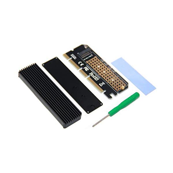 この製品は、簡単で堅固なインストール、コンピュータのPCIe 3.0 x16スロットはM.2 のMーキーに変換するのことができる、NVMe SSDは空きなPCIe スロットながでインストールそして使用するのことができますフォームファクタ22...