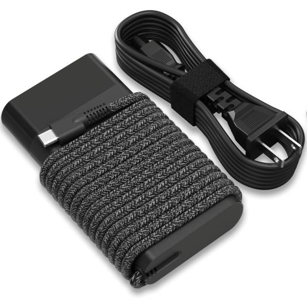 ●「HP電源アダプター電源仕様」入力：100-240V 50-60Hz、出力：5V/3A、9V/3A、15V/3A、20V/3.25A、コネクタサイズ：Type-C（USB C）ポート、ワット：65W（45W Type-C ノートパソコン充...