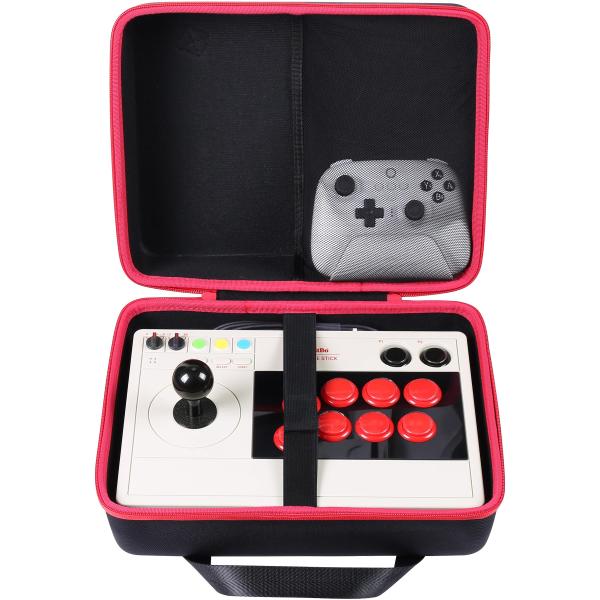 【ぴったりフィット】ケースは、8Bitdo Arcade Stick/8Bitdo Arcade Stick For Xbox Series/8Bitdo Ultimateのために特別設計されており、8Bitdo アーケードスティックとアク...
