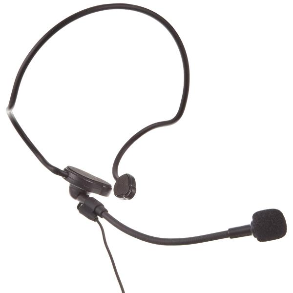 ワイヤレスマイクロホン(WM-3100,8130A,8100A・WM-C301,C802)に使用するヘッドセット型マイクロホンです。単一指向性のエレクトレットコンデンサーマイクの採用により、明瞭度の高い音声通話が可能です。※他社メーカーも同...