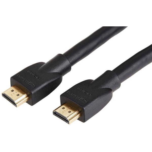 HDMI(タイプA)オス-HDMI(タイプA)オスケーブル: イーサネット、フルHD3D、4Kビデオ、オーディオリターンチャンネル (ARC) に対応HDMI入力端子およびHDMI出力端子を持ったAV機器、ゲーム機、パソコンおよびパソコン周...