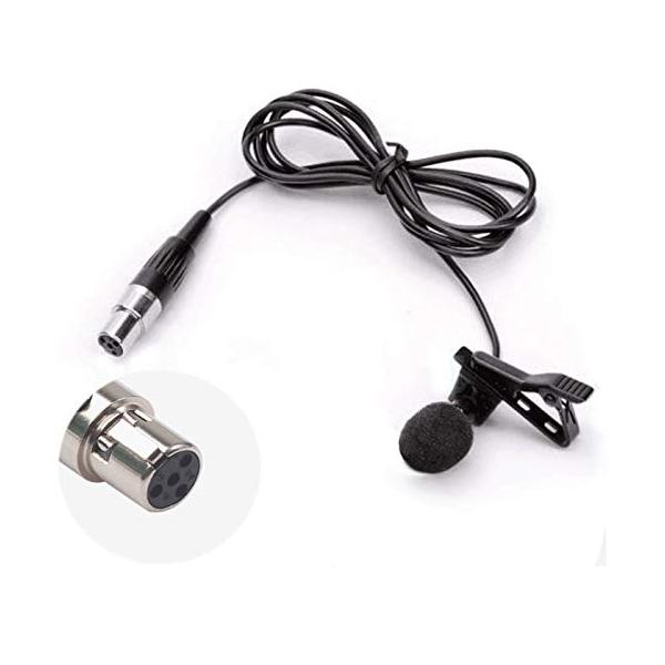 に適しています：Shure QLXD24 BLX14 SLX14 QLXD14 SVX14 SLX24 BLX188 SVX188 KCX14 KWS 899P ボディパックトランスミッター。購入する前に、デバイスのインターフェースが4-P...