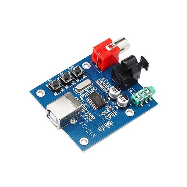 16bit / 44.1kHz / 48kHzに対応電圧：5V（USBインターフェース）信号対ノイズ比：98dB; ダイナミックレンジ：98 dB歪み：THD + N：0.006％（RL&amp;amp;amp;amp;gt; 10k）。 ...