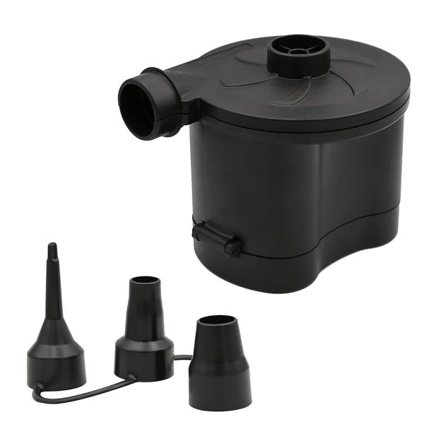 【電池式！無線！いつどこでも】4個のd型バッテリーを搭載した、手頃で実用的な経済的な電動エアポンプ！時間や場所に縛られず、いつどこでも空気入れ開始可能！大容量d型電池を使用しているため（バッテリーは付属しません）、連続使用時間も強化され、他...