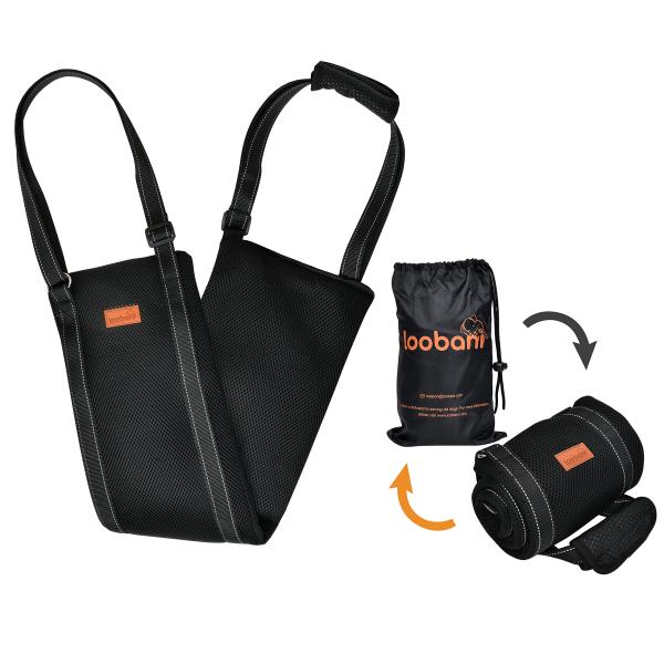 【バックエンドサポート】高齢の犬、弱い後ろ足、整形外科の怪我、股関節形成不全、関節炎の痛み、IVDD / ACL手術、および階段、車両、家具を上り下りするとき、または散歩に出かけるときのその他の病気の犬を支援します。【快適で通気性】通気性の...