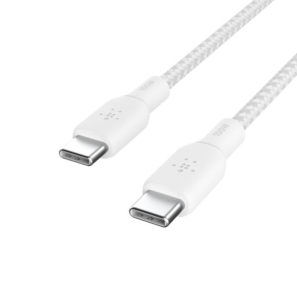 【最大100Wの安全な高速充電】USB-C to USB-Cケーブルの頑丈な外被の内側は、最大100Wの充電に対応するように設計されています。これは、MacBook、Chromebookなどを含むほとんどのノートパソコンを充電するのに十分な...