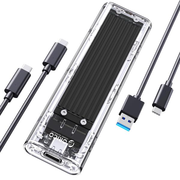 【10Gbps超高速】NVME M.2 SSDをUSB-C Gen2に変換するM.2 SSDケースです。USB3.1 Gen2通信プロトコル採用、UASPとTRIM機能も対応します、最大転送速度は10Gbps（理論値）です。【対応機種】22...