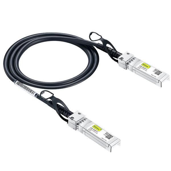 ★【仕様】10GbE SFP +からSFP + DACへの直接接続銅Twinaxケーブル, 伝送速度10Gb/s, 1m，AWG30, パッシブ, 両端に10G SFP+コネクタ付, 温度範囲(℃)0~70★【特徴】10G SFP +ケーブ...