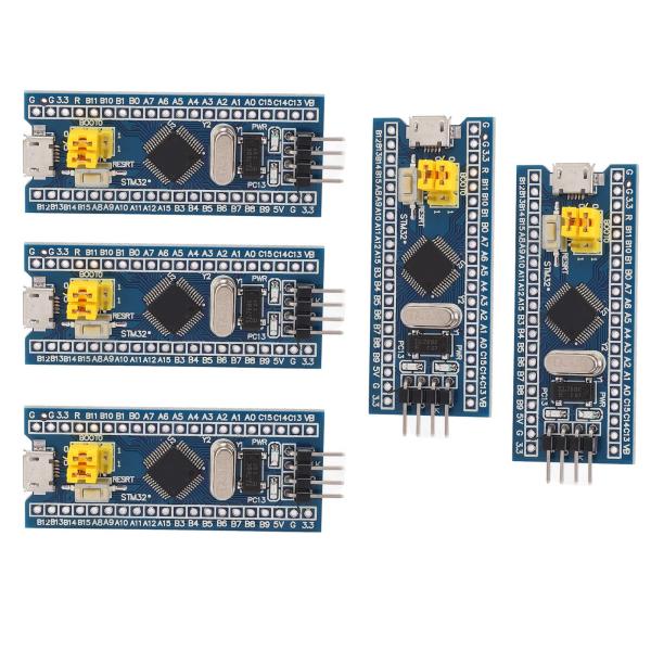 【回路設計】水晶発振回路、USBインターフェース、USB電源管理回路など、マイコンボードに基づく基本回路を搭載します。40ピンSTM32F103C8T6最小システムボードモジュールは、細かく処理され、安定した信頼性の高いパフォーマンスを発揮...