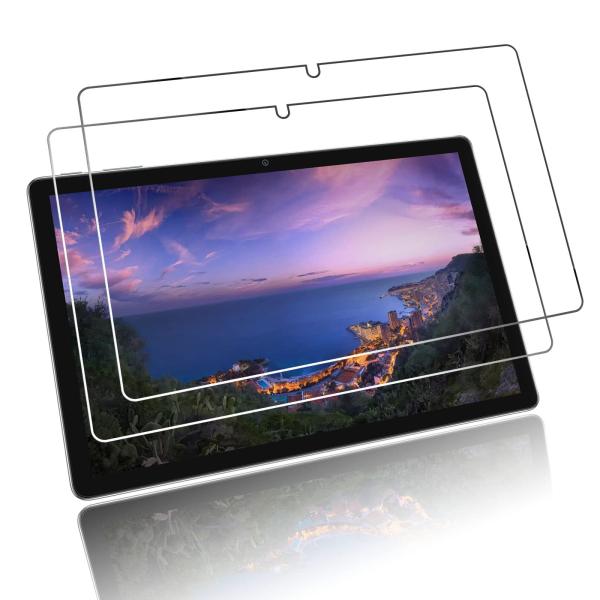 【対応機種】 FOR Blackview Tab13 タブレット 10.1インチ 保護フィルム。【表面硬度9H・飛散防止】ガラスフィルム9H硬度レベルの製旭硝子素材、。ハサミやカッター、鍵などでひっかいてもキズが付きません。万が一フィルムが...