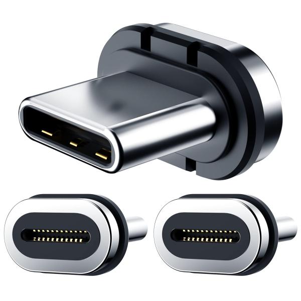 ??24ピン設計で、充電とデータ転送を同時に実現。??24 ピン磁気 USB C アダプターまたはケーブルとのみ互換性があります。??ご注文の前に、ケーブルまたはアダプターに適していることを確認してください。??内容: 24ピン Type-...