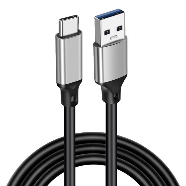 【10Gbps高速データ転送】USB3.1 to type c ケーブル USB3.1規格準拠、最大10Gbpsのデータ転送速度をサポートしています。USB3.0より2倍速さを向上します。数秒以内にHD映画を転送することができます。【60W...