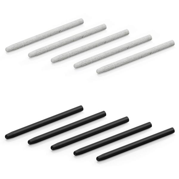 標準のペン先の寸法：L 27mm（1.06インチ）x D 1.75mm（0.07インチ）、フェルトのペン先の寸法：L 26.8mm（1.06インチ）x D 1.76mm（0.07インチ）標準のペン先は、耐久性のあるPOM素材でできており、高...