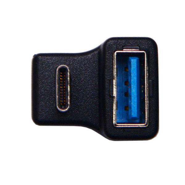 薄型の直角OTGアダプタ。USB3.0 5Gbpsをサポートし、またUSB2.0 480Mbpsをサポートします。タイトフィットアプリケーションでUSB-C OTGを接続するために使用usb-Cがホストで、usb-femaleがターゲットで...