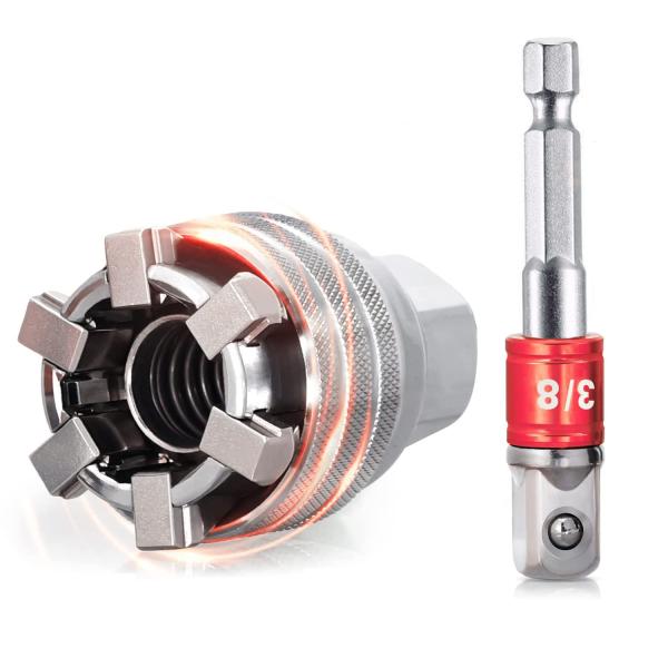 【使用場所】六角ネジの締付け、緩め作業できて、車やバイクなどのメンテナンス用、自動車業界に基本的な工具です。それ以外、機械などの点検や補修工具としても一般産業に広く使用されています。【使いやすくて便利】ソケットレンチや電気ドリルと組み合わせ...