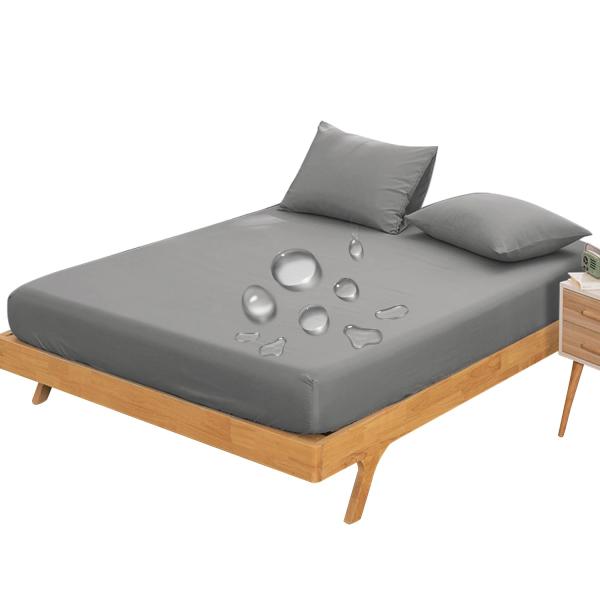 【五面完全防水設計！側面もしっかり防水】お客様から「側面が防水加工されていない」という貴重なご意見をいただき、Vallein完全防水シーツを開発しました。従来品より五面防水に進化し、介護用やおねしょはもちろん、敷布団やマットレスの浸水や汚れ...