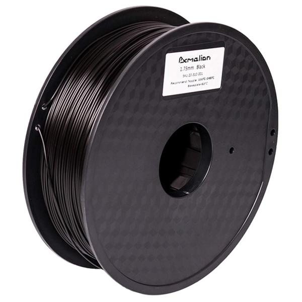 Pxmalion ABS 3Dプリンター用フィラメントについて、素材だけの重量は1KGです。製品重量は1.4KGです。【優しいヒント】スプール寸法：幅200mm、穴径54mm、厚み63mm。出力時の温度(≒融点)がPLA樹脂に比べ高い→高い...