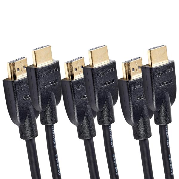 HDMI(タイプA)オス-HDMI(タイプA)オスケーブル: イーサネット、フルHD3D、4Kビデオ、オーディオリターンチャンネル (ARC) に対応HDMI入力端子およびHDMI出力端子を持ったAV機器、ゲーム機、パソコンおよびパソコン周...